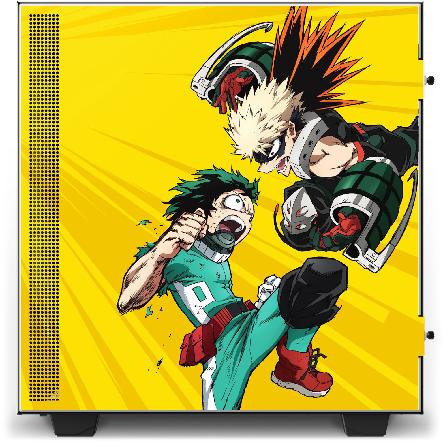 NZXT unveils second My Hero Academia themed PC case | KitGuru