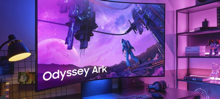 Samsung unveils massive Odyssey Ark gaming display | KitGuru