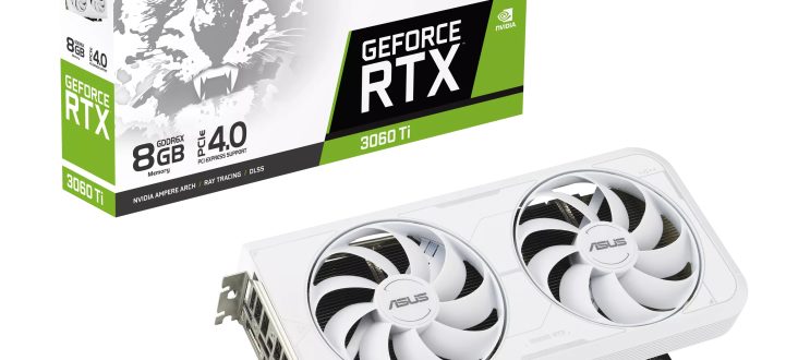Asus unveils white variants of Dual RTX 3060 8GB and RTX 3060 Ti GDDR6X ...