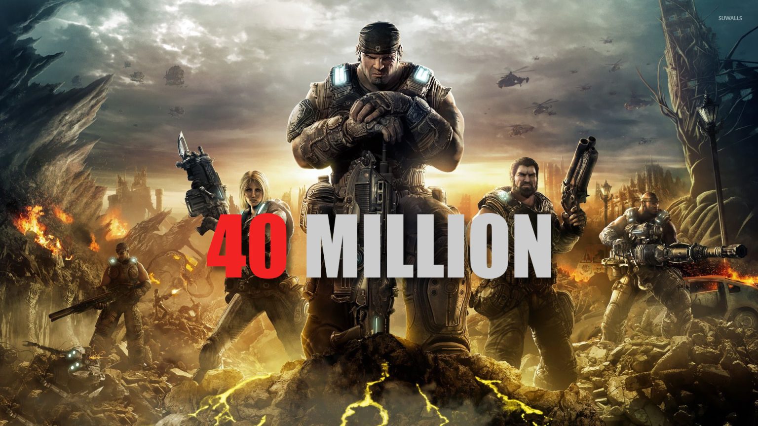The Gears of War franchise has sold over 40 million copies | KitGuru