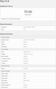 Apple M2 Max with 38-core GPU scores roughly the same as the M1 Ultra ...
