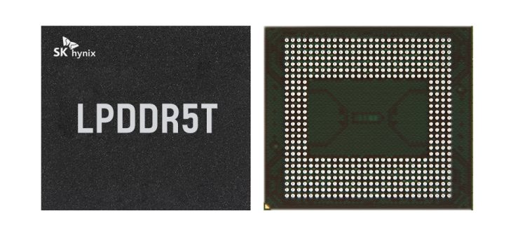 SK Hynix unveils LPDDR5T memory capable of operating at up to 9.6Gbps ...