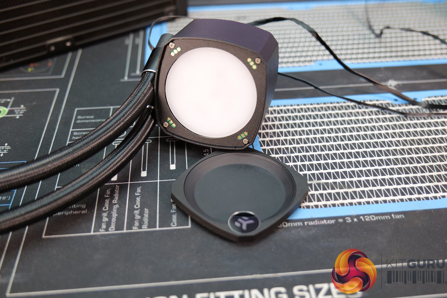 EKWB Nucleus AIO CR360 Lux D-RGB CPU Cooler Review | KitGuru