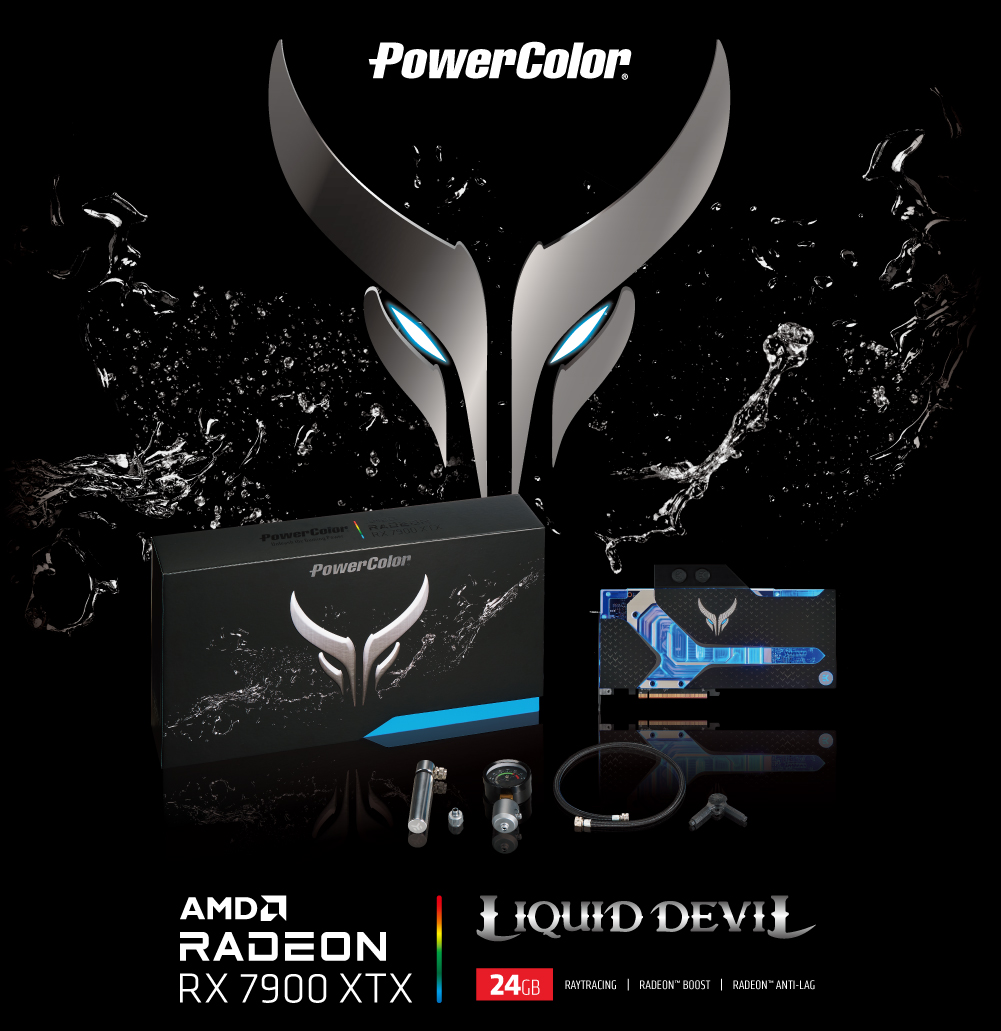 PowerColor launches Radeon RX 7900 XTX Liquid Devil with custom EK ...