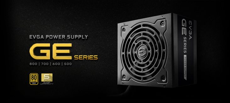 EVGA introduces affordable 80-Plus Gold GE series power supplies | KitGuru