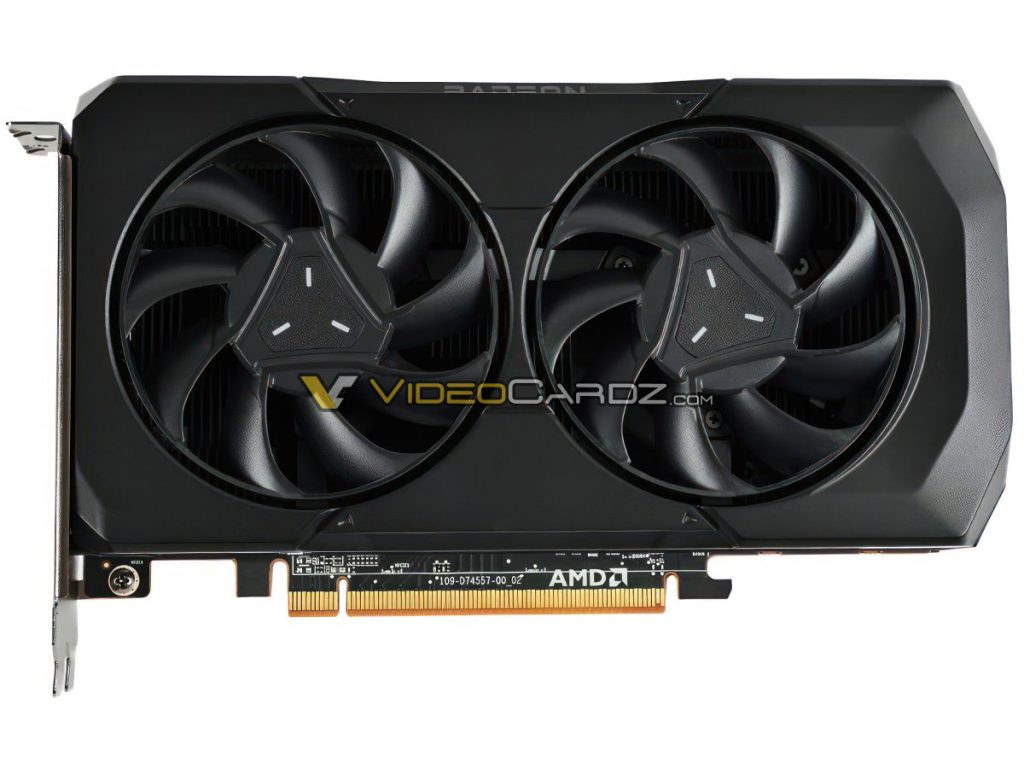 AMD Radeon RX 7600 reference card design leaks | KitGuru