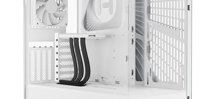 Hyte unveils white variants of the Y40 case and CNVS mousepad | KitGuru