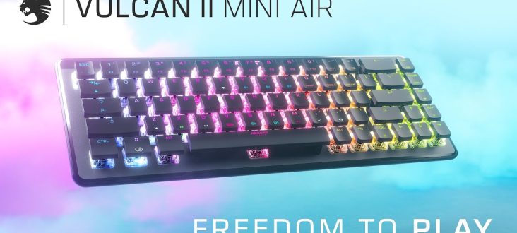 Roccat launches wireless Vulcan II Mini Air gaming keyboard | KitGuru