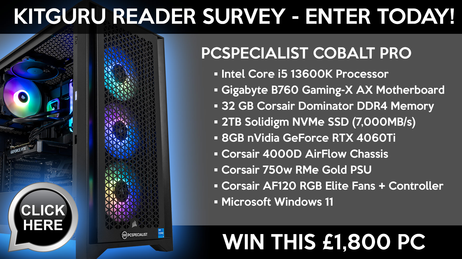 KitGuru Reader Awards 2023 – win a £1800 custom PC! (closed) | KitGuru