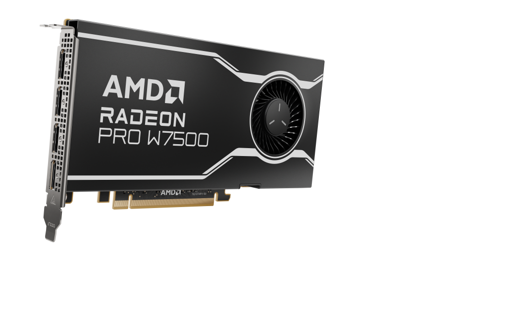 AMD fills out Radeon Pro line-up with new W7600 and W7500 graphics ...