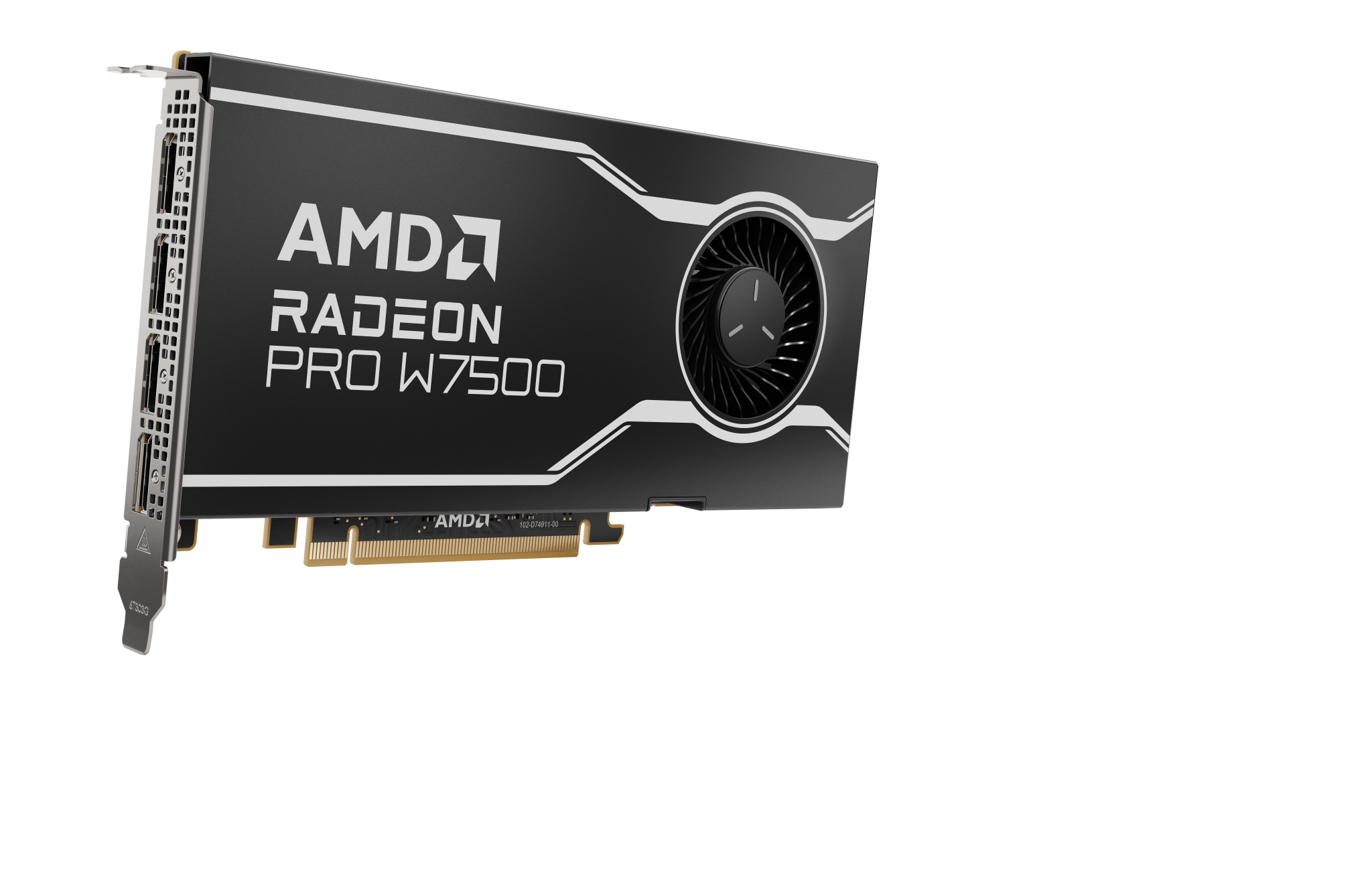 AMD fills out Radeon Pro line-up with new W7600 and W7500 graphics ...