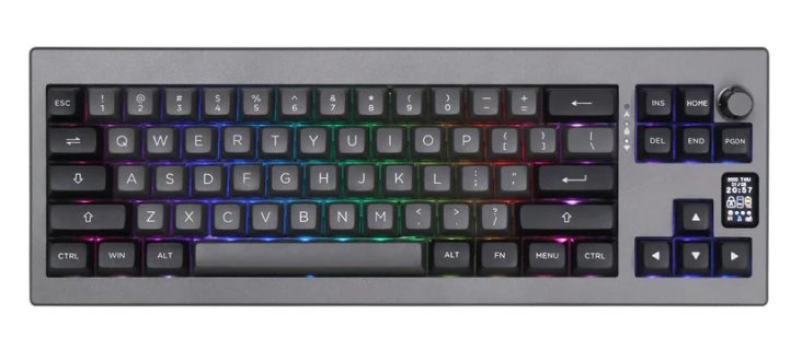 Epomaker’s new Shadow-X mechanical keyboard features a built-in LCD ...