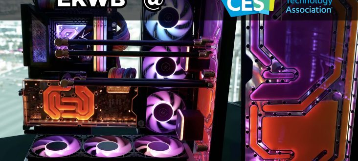 CES 2024: EKWB showcases a liquid-cooled PS5, the NoCase and new custom ...