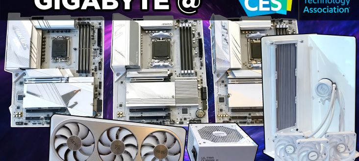 CES 2024: Gigabyte showcases new white hardware, OLED monitors and more ...