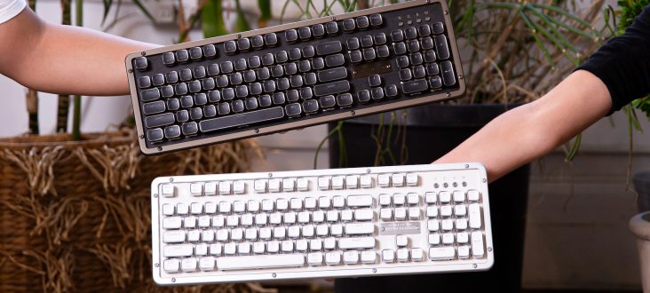 Azio showcases new RC Prestige retro-style mechanical keyboards | KitGuru