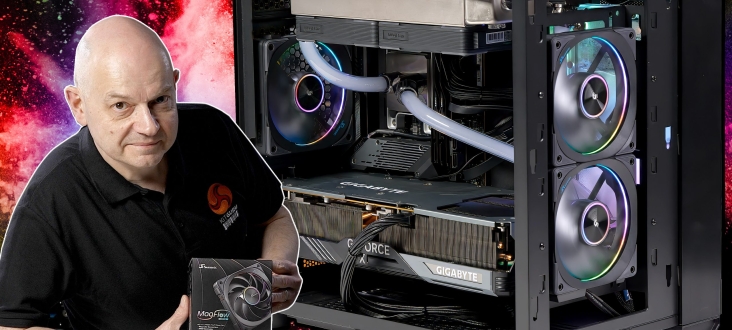 Seasonic MagFlow ARGB Fans Showcase Build! | KitGuru
