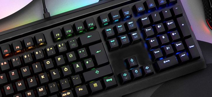 Sharkoon’s new Skiller SGK40 RGB mechanical keyboards offer speedy red ...