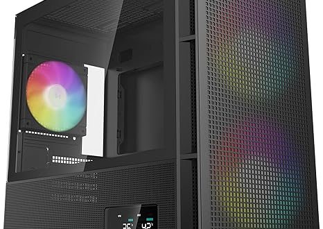 Deepcool launches new CH360 Digital mATX case with integrated display ...