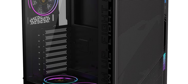 Gigabyte’s new Aorus C400 Glass PC case comes with four RGB halo fans ...