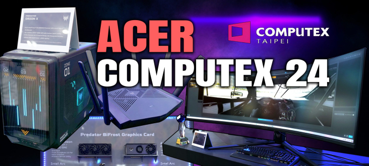 Computex 2024: Acer launches trio of OLED gaming monitors, new laptops & more | KitGuru