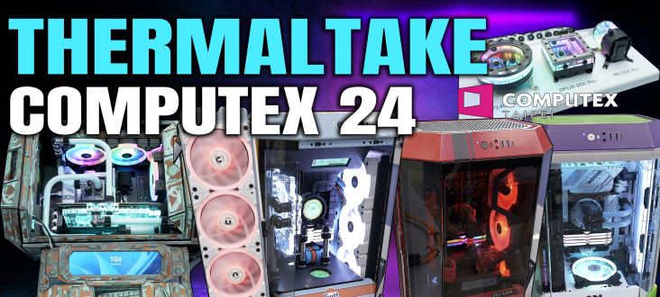 Computex 2024: Thermaltake’s new Tower 600 & Tower 250, liquid cooling ...