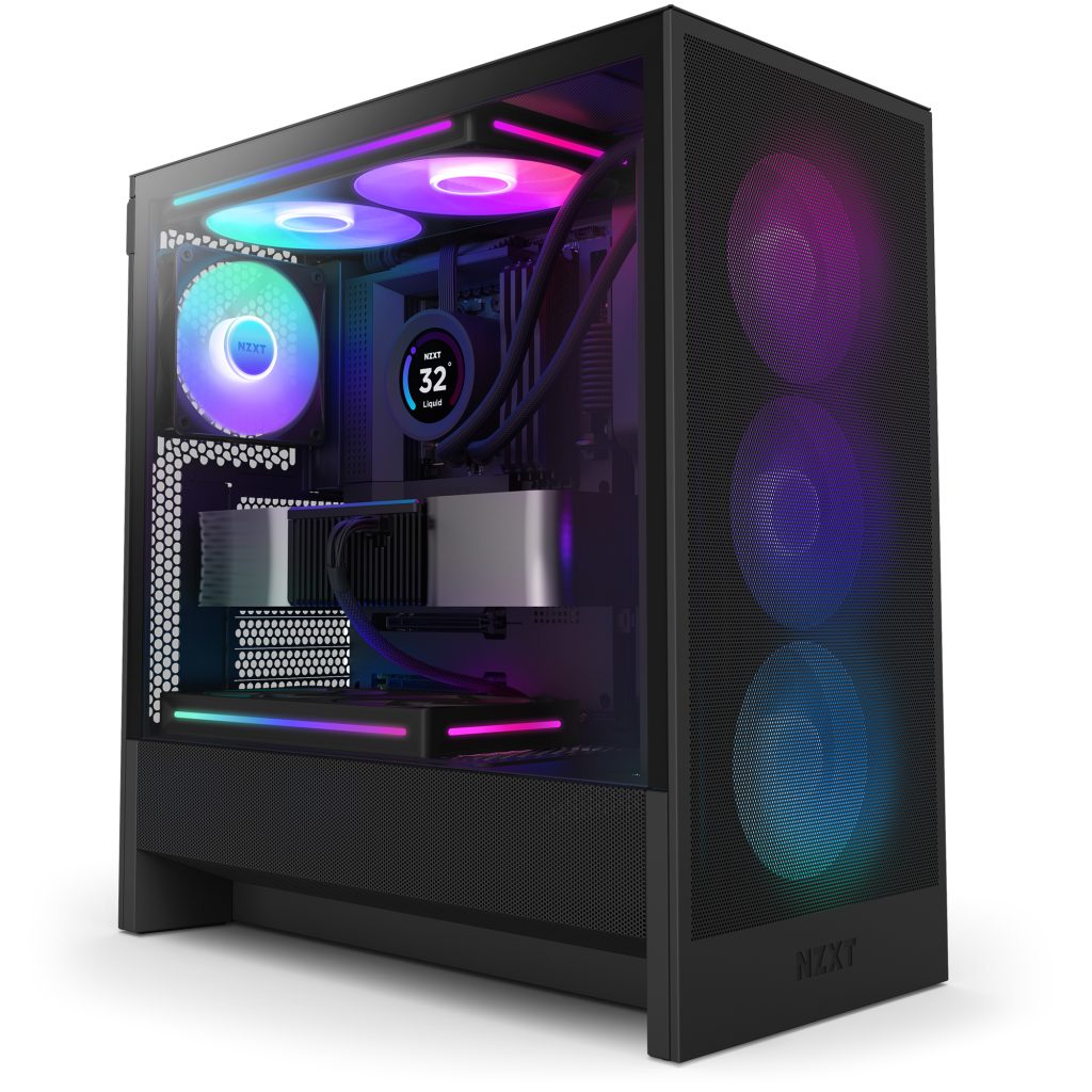 NZXT introduces the new H5 Flow PC cases and the Kraken Elite V2 AIO ...