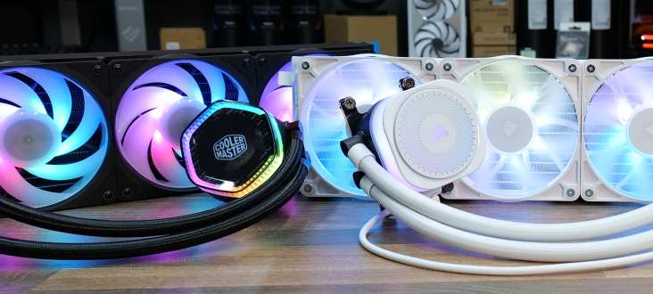 AIO Head To Head With Corsair and Cooler Master | KitGuru