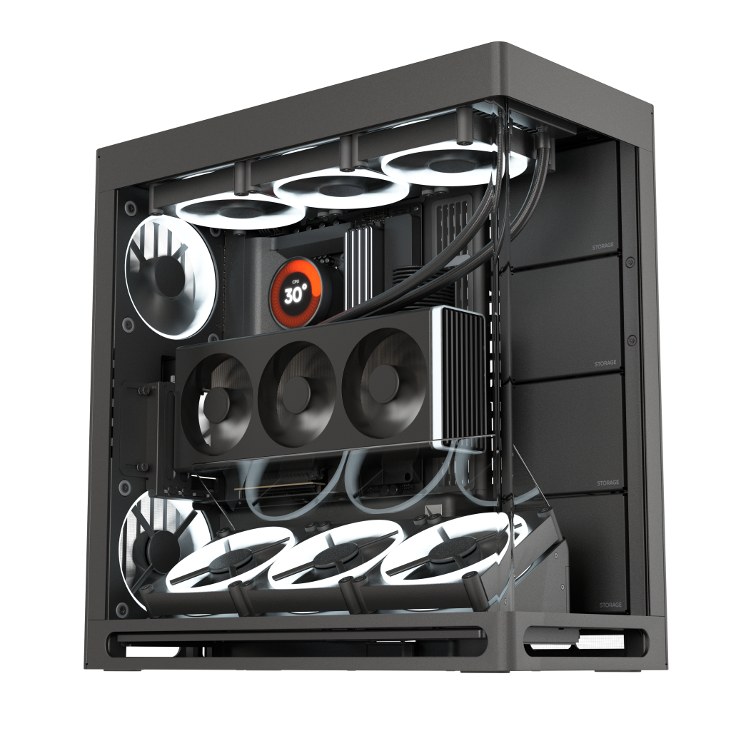 HAVN debuts unique HS 420 dual-chamber chassis | KitGuru