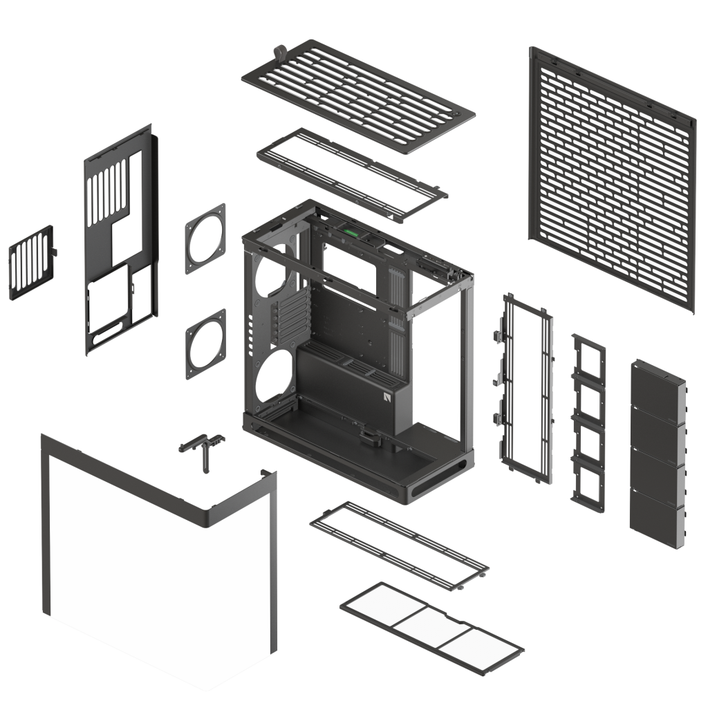HAVN debuts unique HS 420 dual-chamber chassis | KitGuru