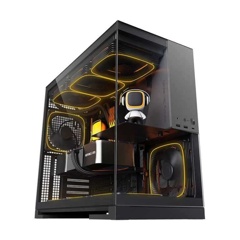 Geometric Future launches Model 5 Glass and Vent PC cases | KitGuru