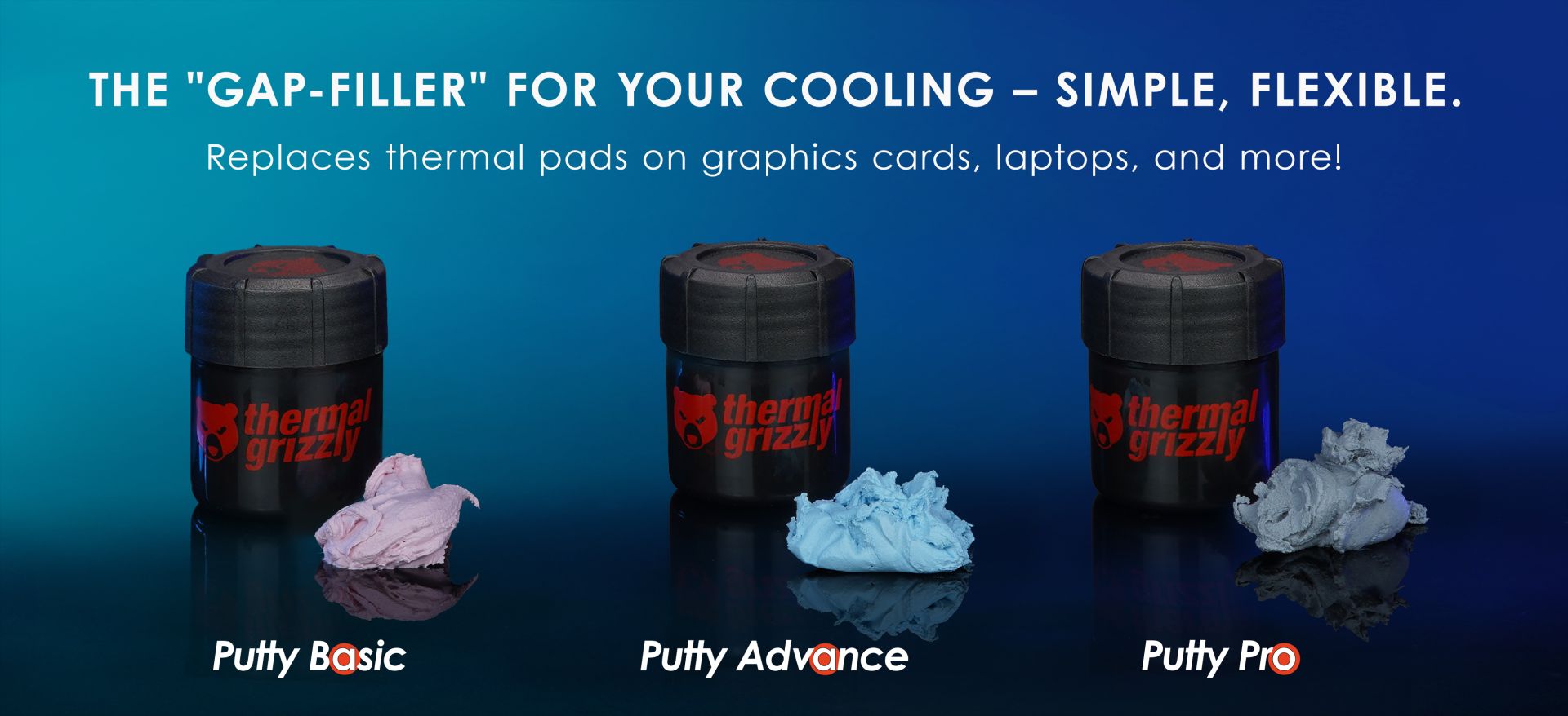 Thermal Grizzly introduces the Thermal Putty “gap-fillers”, a ...
