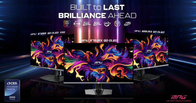 MSI unveils new OLED and Mini-LED gaming monitors launching at CES 2025 ...