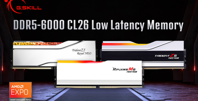 G.Skill unveils new low-latency DDR5 memory kits for AMD Ryzen PCs