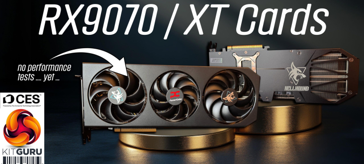 CES 2025: PowerColor unveils new RX 9070-series graphics cards | KitGuru