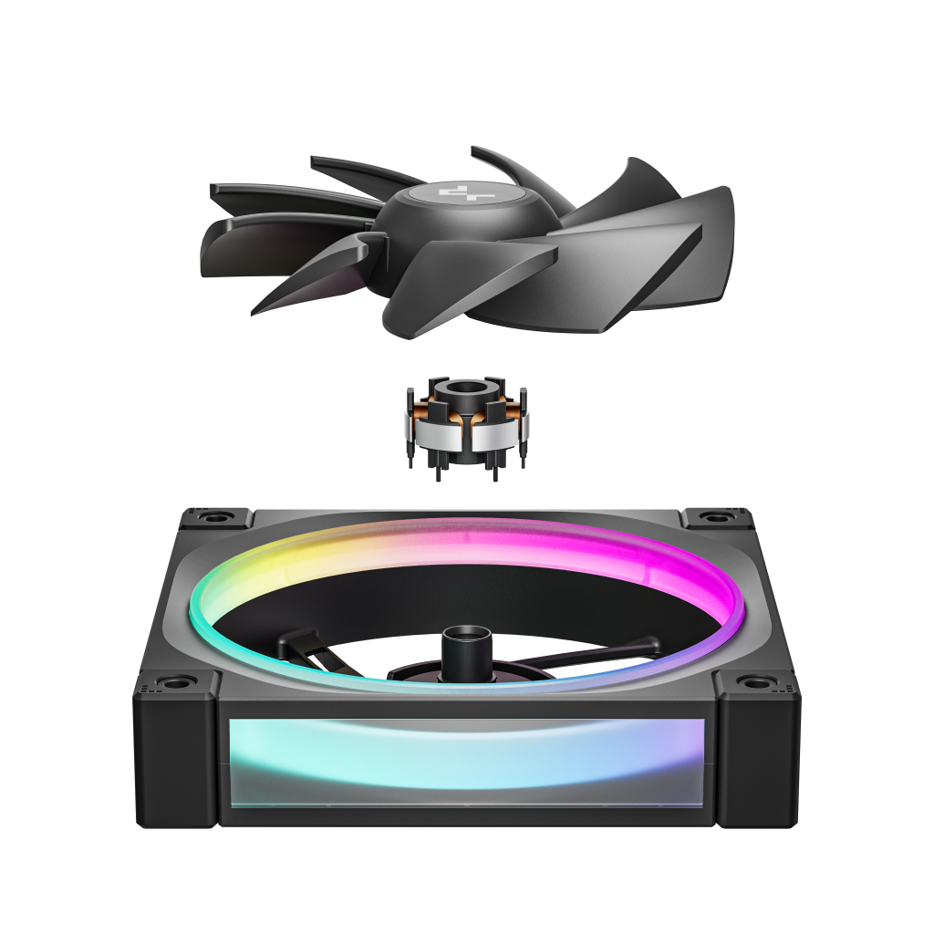 DeepCool launches FL12 Daisy Chain fans packed with 36 ARGB LEDs | KitGuru
