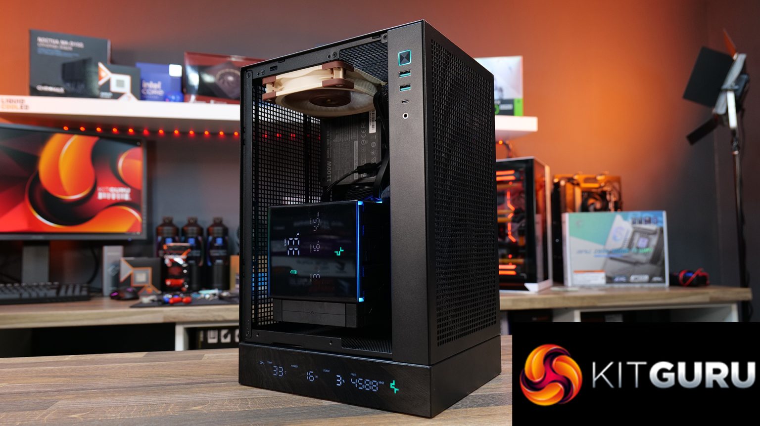 DeepCool CH170 Digital SFF Case Review | KitGuru
