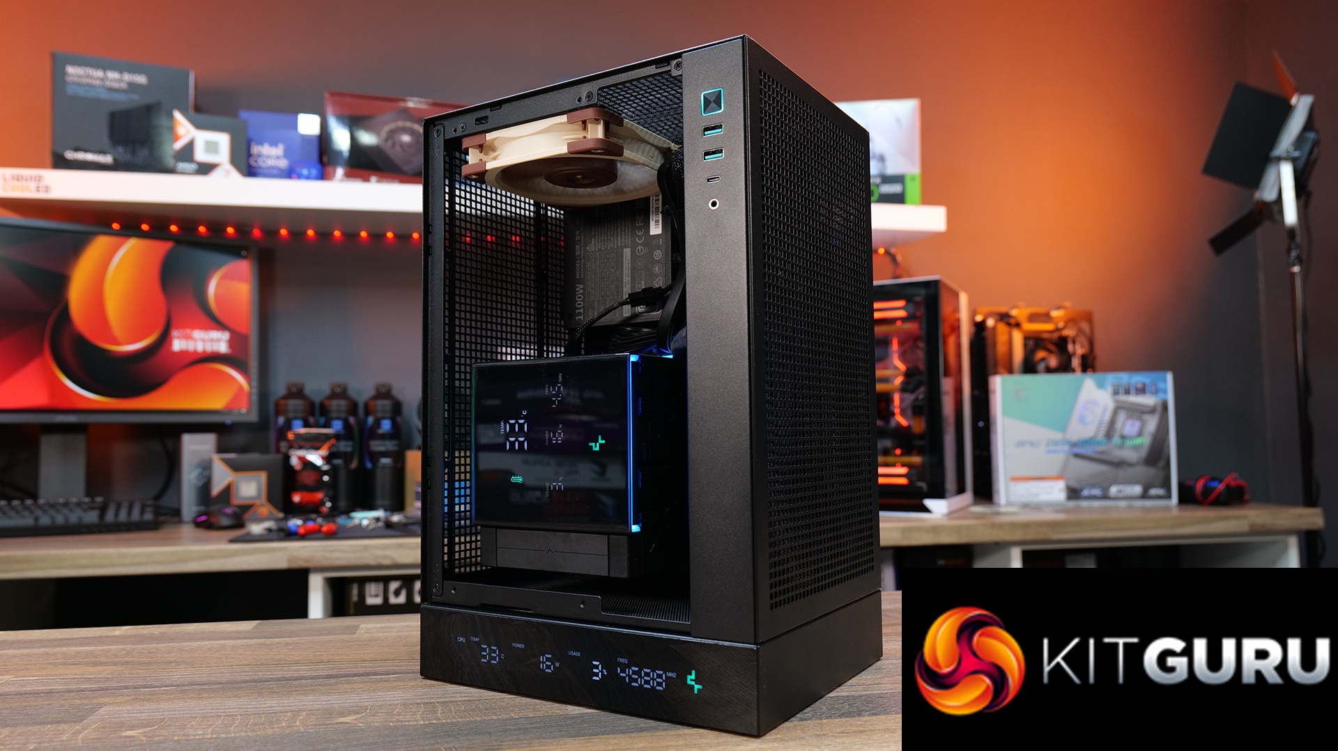 DeepCool CH170 Digital SFF Case Review | KitGuru