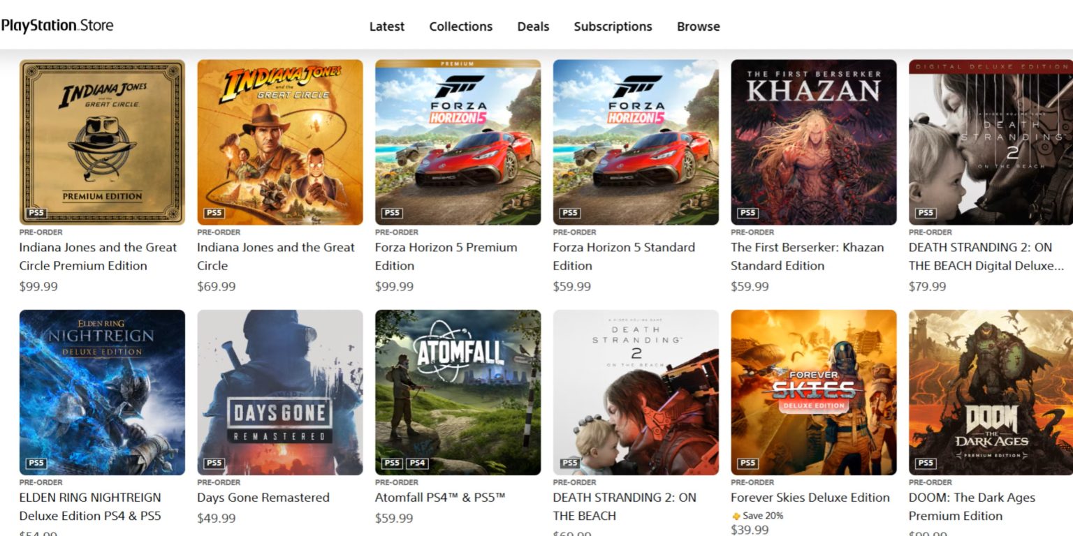 Xbox published games top PS5 pre-order charts | KitGuru
