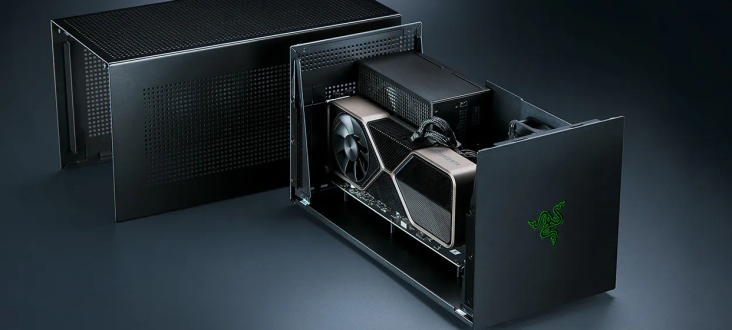 Razer introduces the Core X V2 eGPU chassis and Thunderbolt 5 ...