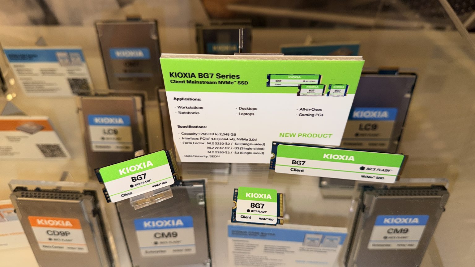 CES 2026: Kioxia launches new BG7 SSDs with improved efficiency | KitGuru