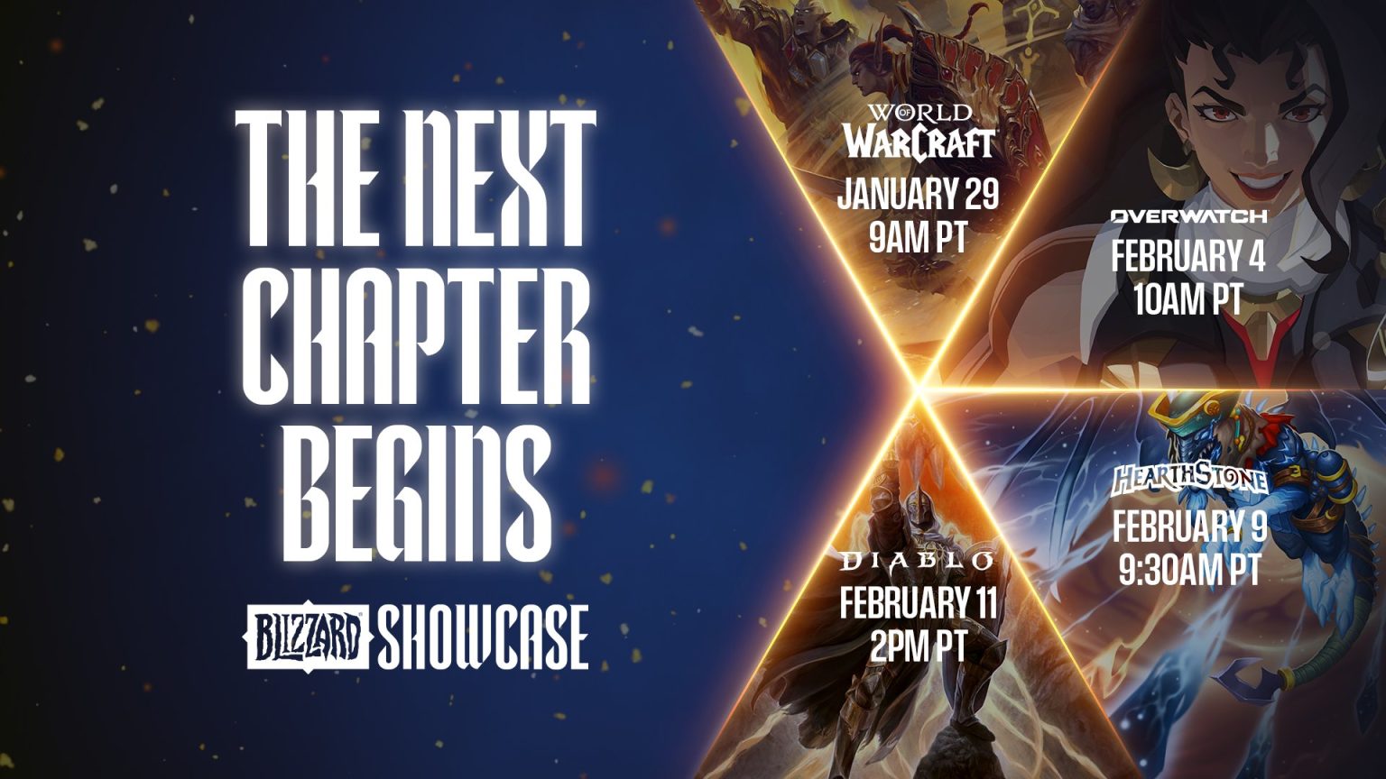 Blizzard reveals showcase plans for WoW, Diablo, Overwatch and more ...