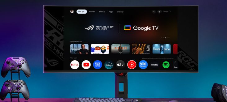 Asus launches the first gaming monitor with built-in Google TV | KitGuru