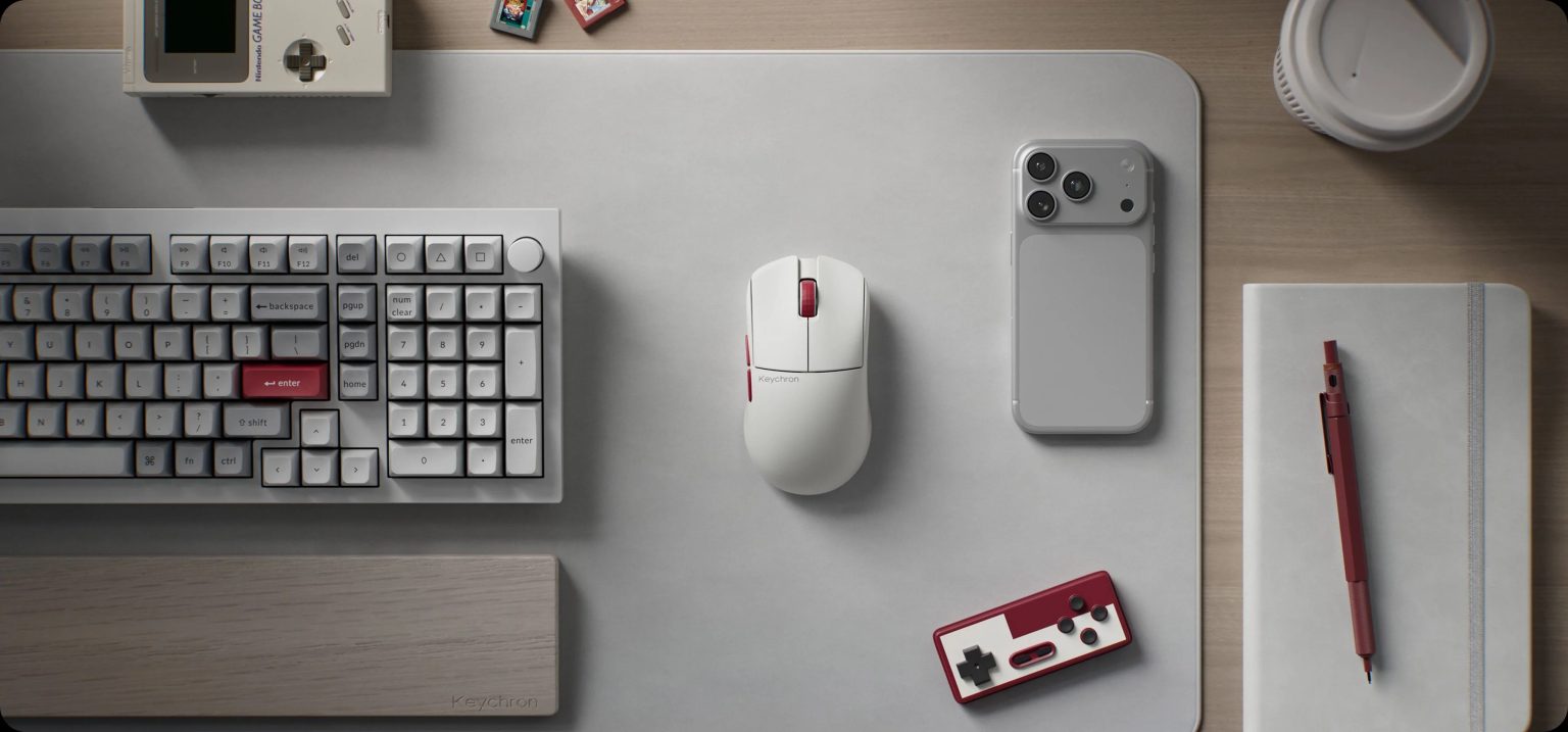 Keychron introduces G4 and G5 symmetrical gaming mice with 8K polling ...